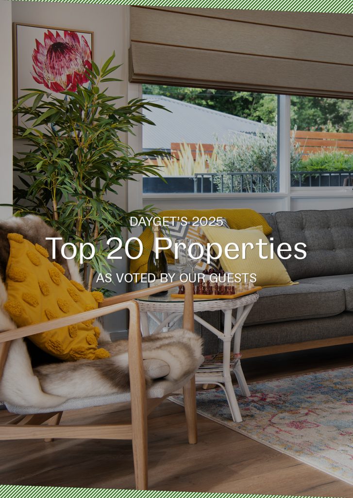Top 20 Guest Rated Properties 2025 - Dayget